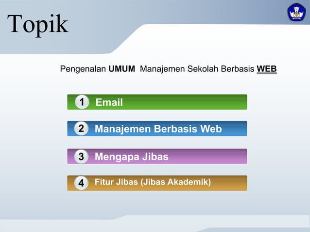 Manajemen sekolah berbasis web | PPT