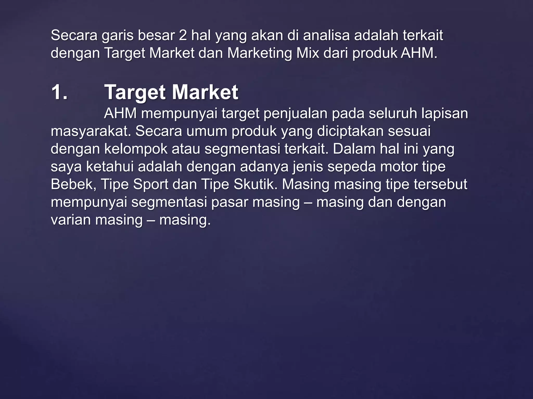 Manajemen strategi ahm kelompok 9 | PPTX