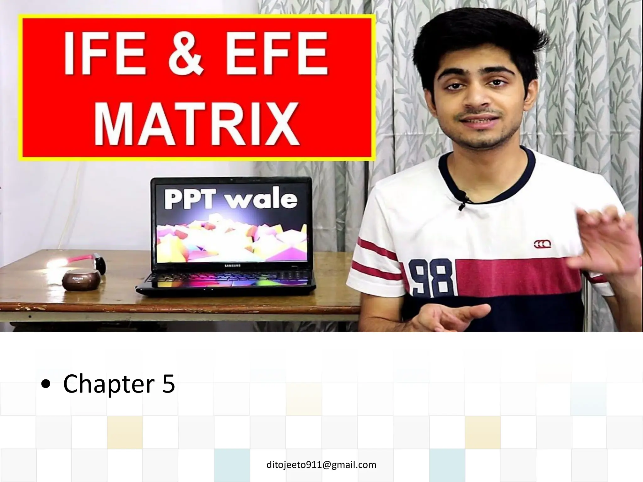 Manajemen Strategik (Pertemuan 5) Matriks IFE dan EFE.pdf