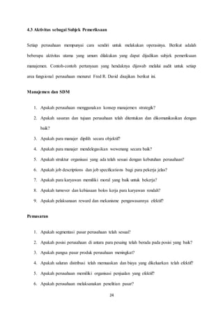 Manajemen stratejik (makalah uts 2 7) | PDF