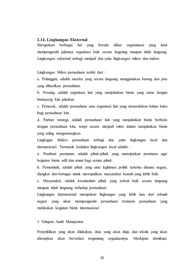 MAKALAH MANAJEMEN STRATEGIK ( UTS ) | DOCX