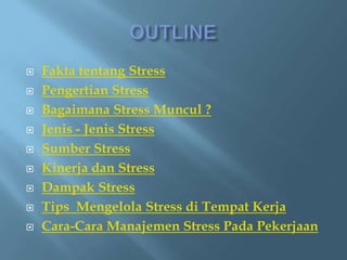 Manajemen Stress | PPTX