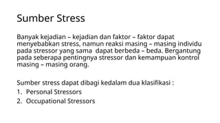 Manajemen Stress dapat digunakan dimanapun.pptx