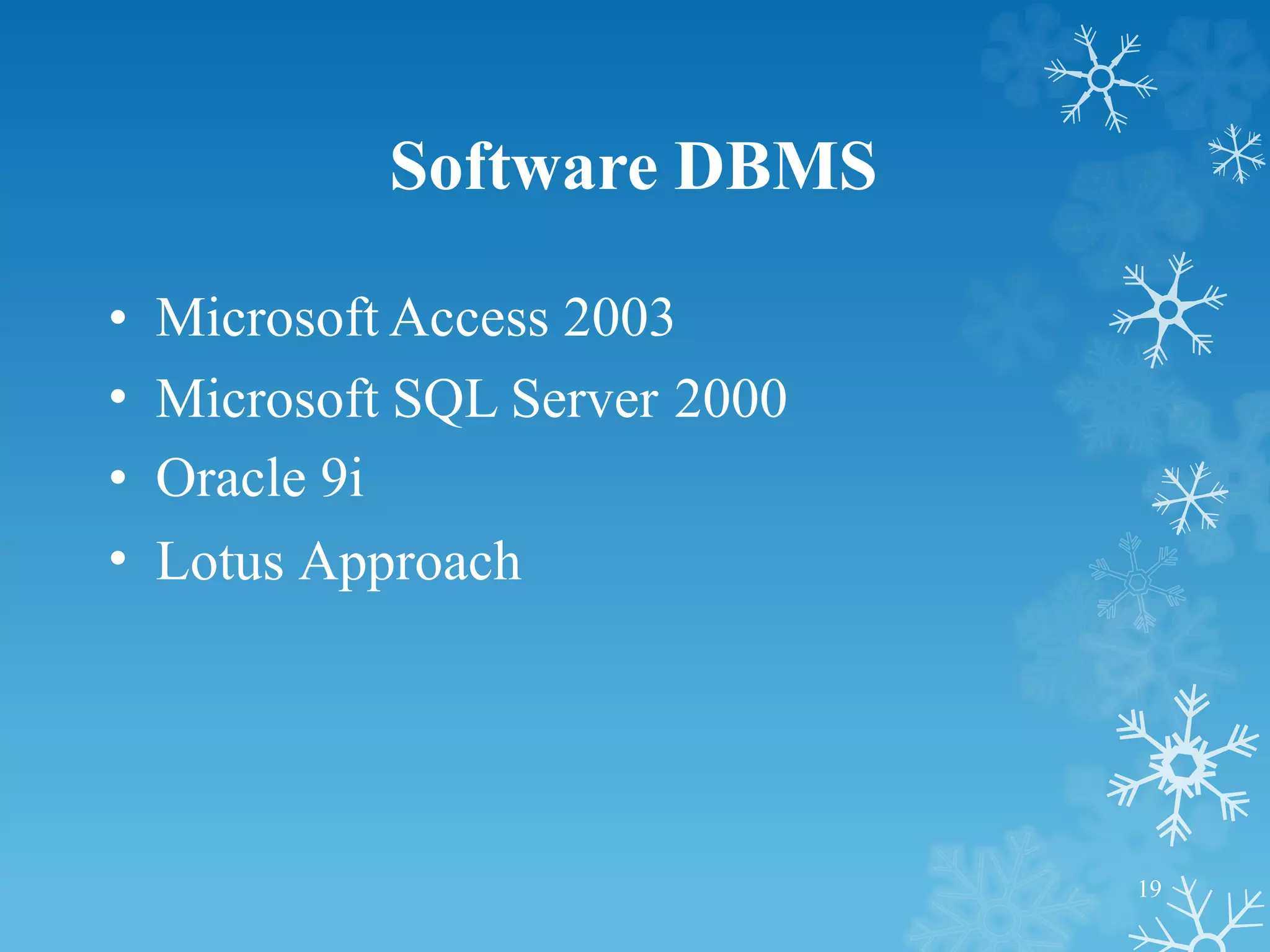 Manajemen Sumberdaya Data | PPTX