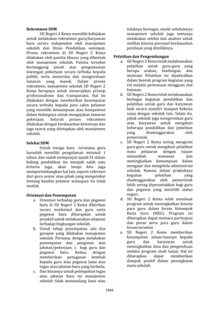 Manajemen Sumber Daya Manusia Dalam Meningkatkan Mutu Pendidikan Di SD Negeri 2 Kema | PDF