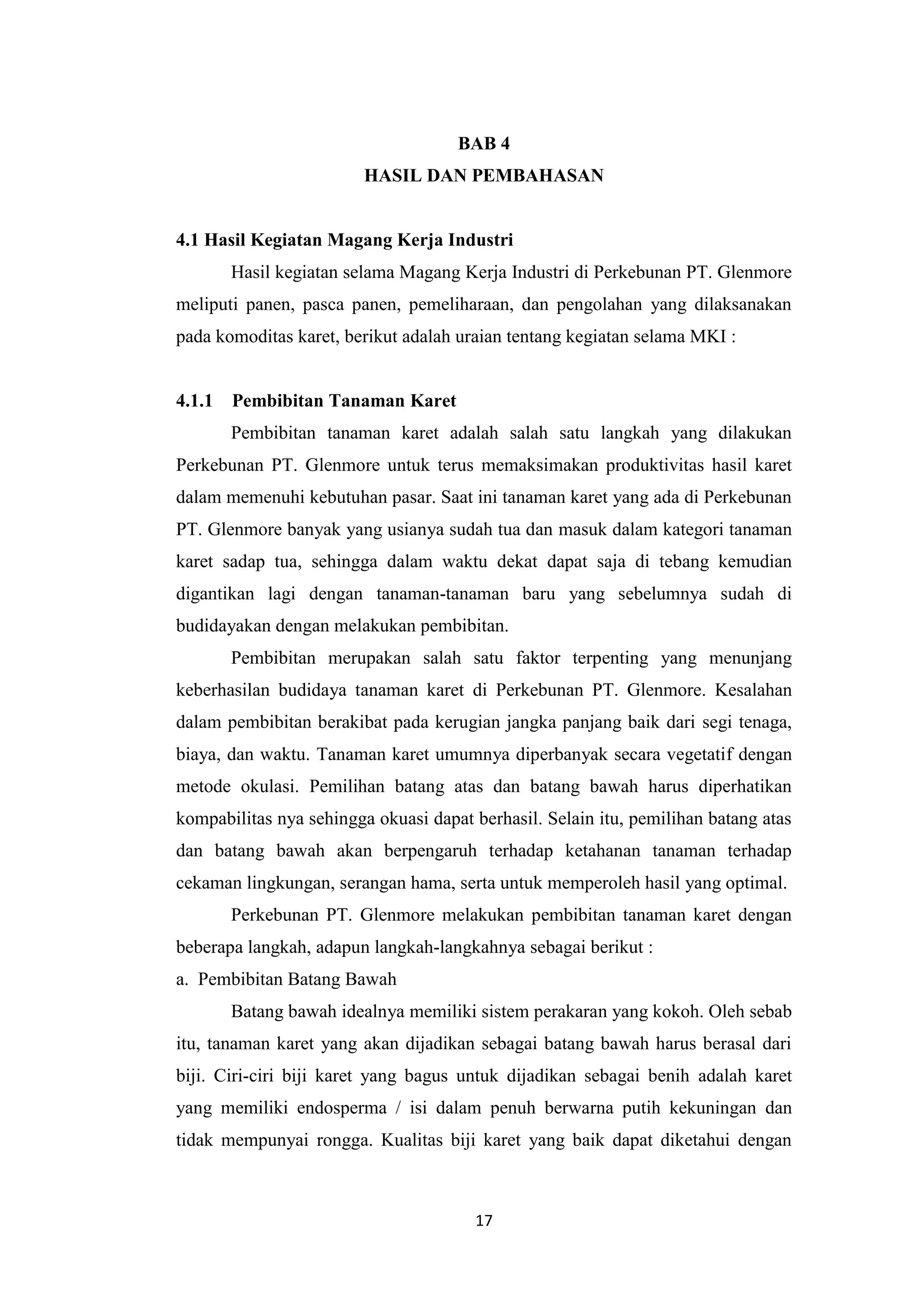 Contoh Laporan Magang Kerja Industri Tentang Manajemen Sumber Daya ...