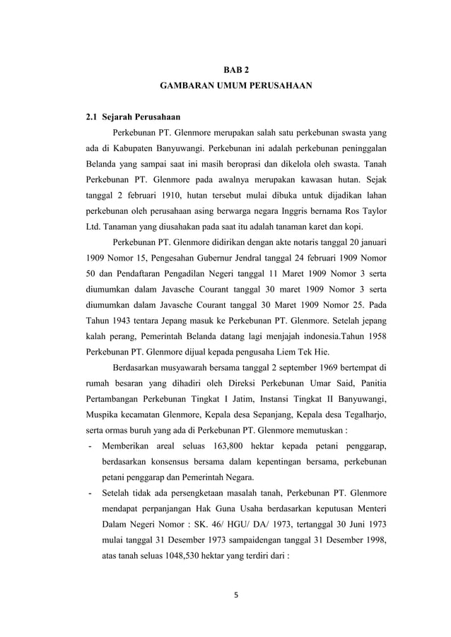 Contoh Laporan Magang Kerja Industri Tentang Manajemen Sumber Daya ...