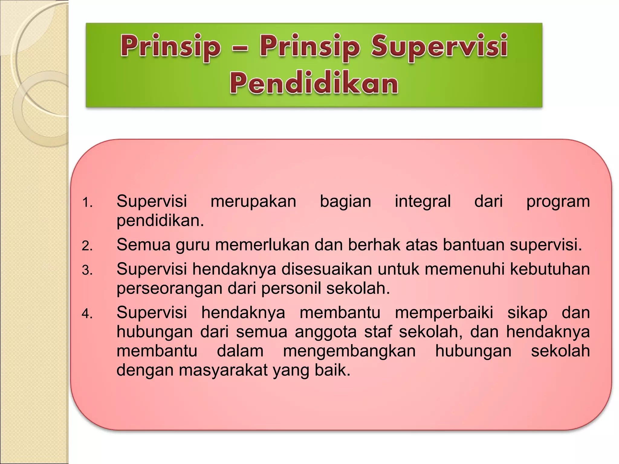Manajemen supervisi pendidikan | PPT