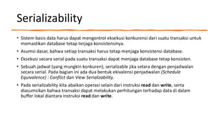 Transaction Management Database Advanced | PDF