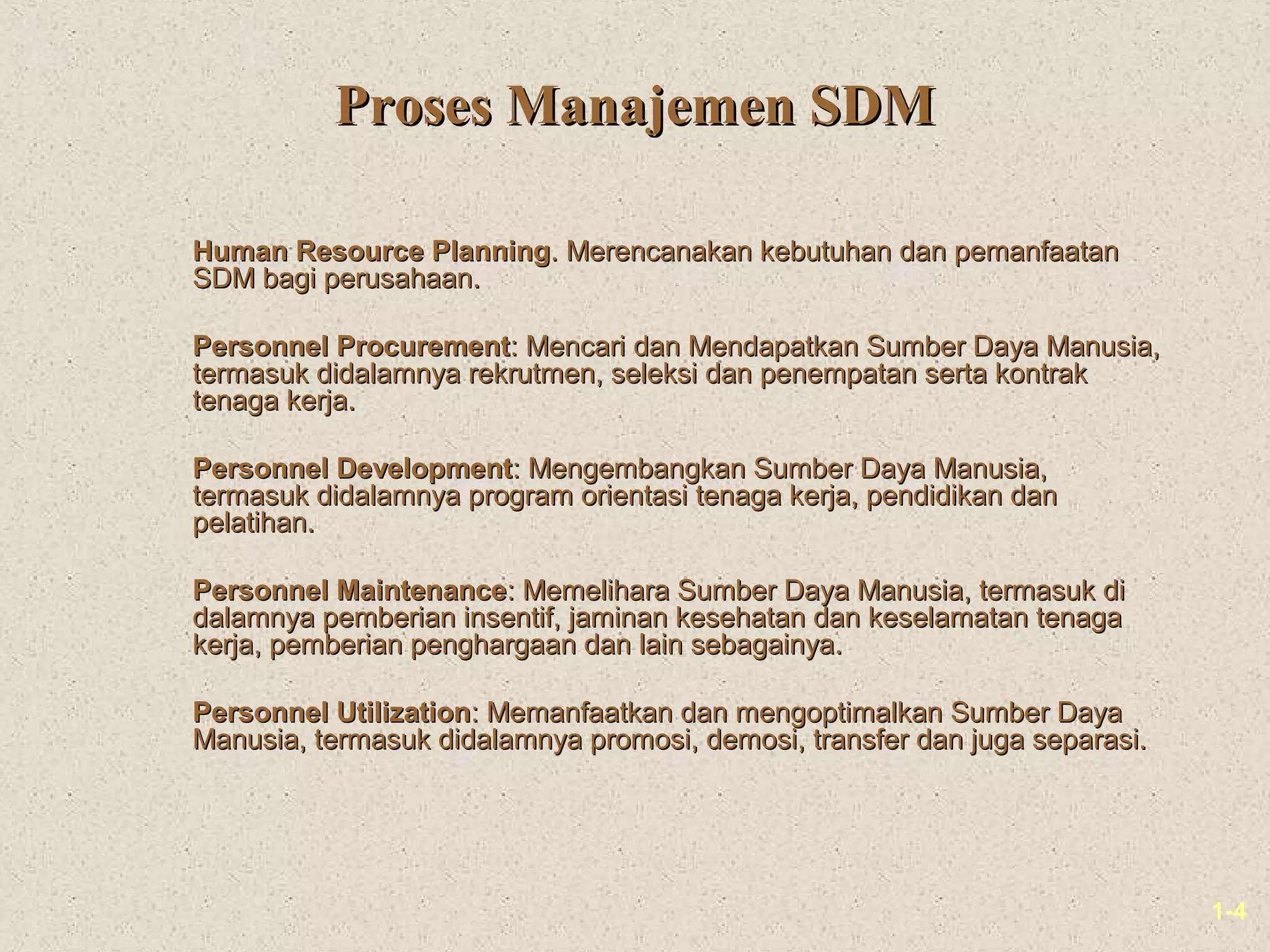 Manajemen umum MSDM | PPT