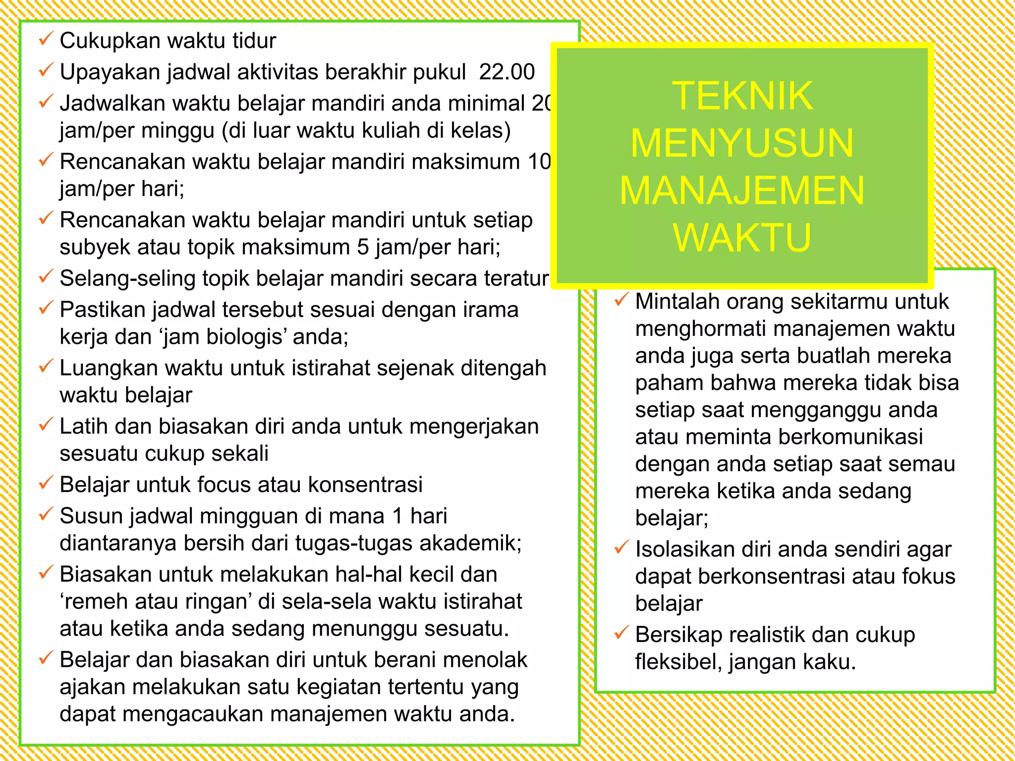 Manajemen waktu time_management | PPTX