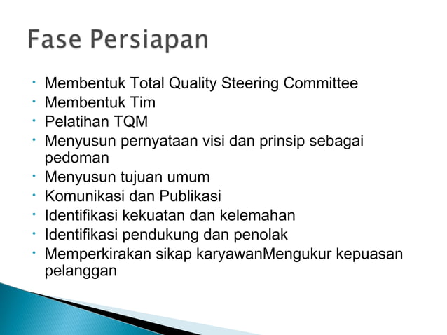 Total Quality Management (Manajemen Kualitas Total) | PPT Total Quality Management (Manajemen Kualitas Total) | PPT