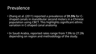 C shaped root canal anatomy of lower 7 .pptx