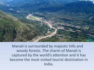 Presentation on Manali | PPTX