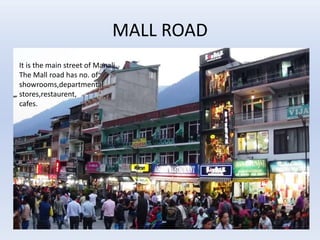 Presentation on Manali | PPTX