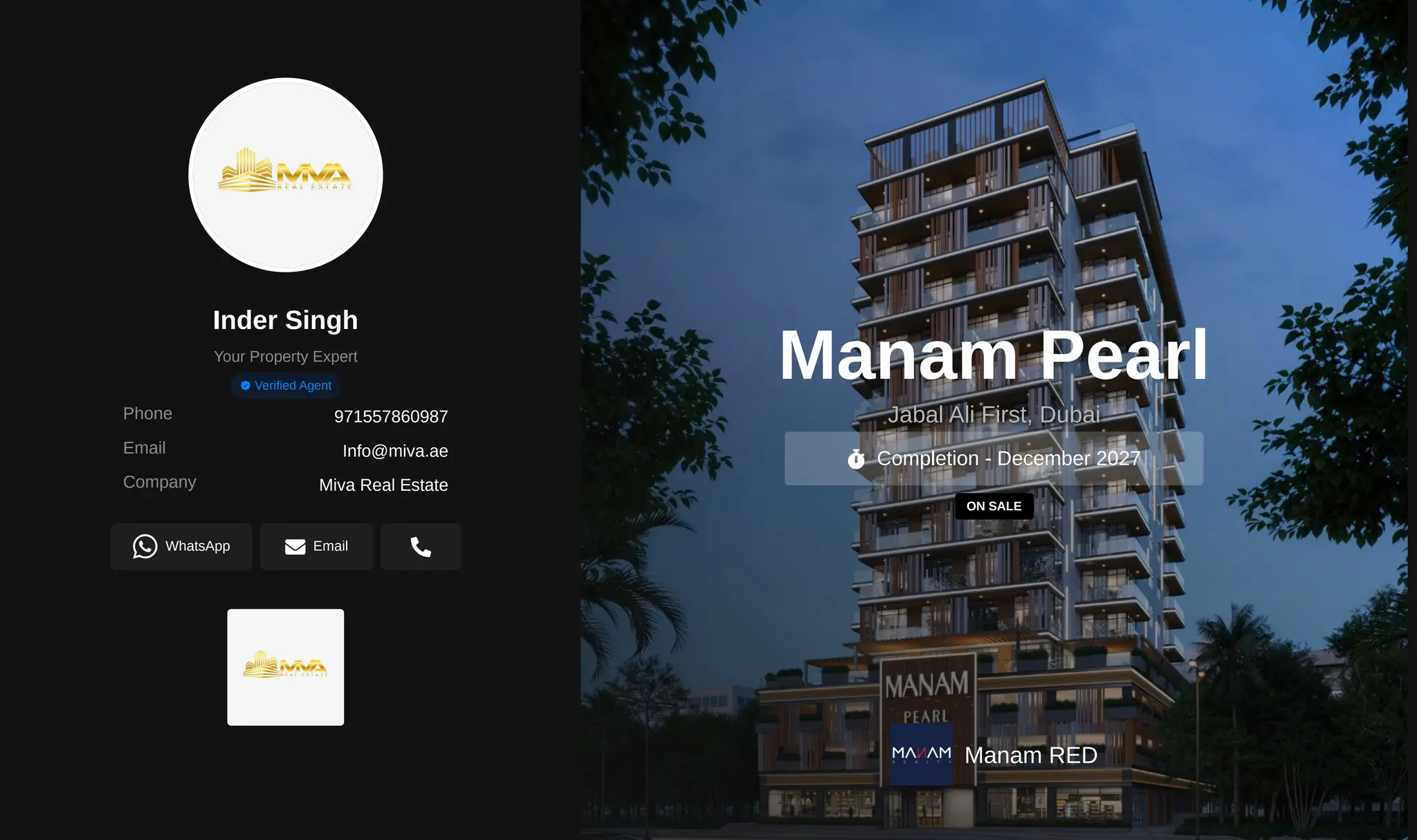 Manam Pearl at Al Furjan – Manam RED | Miva.ae