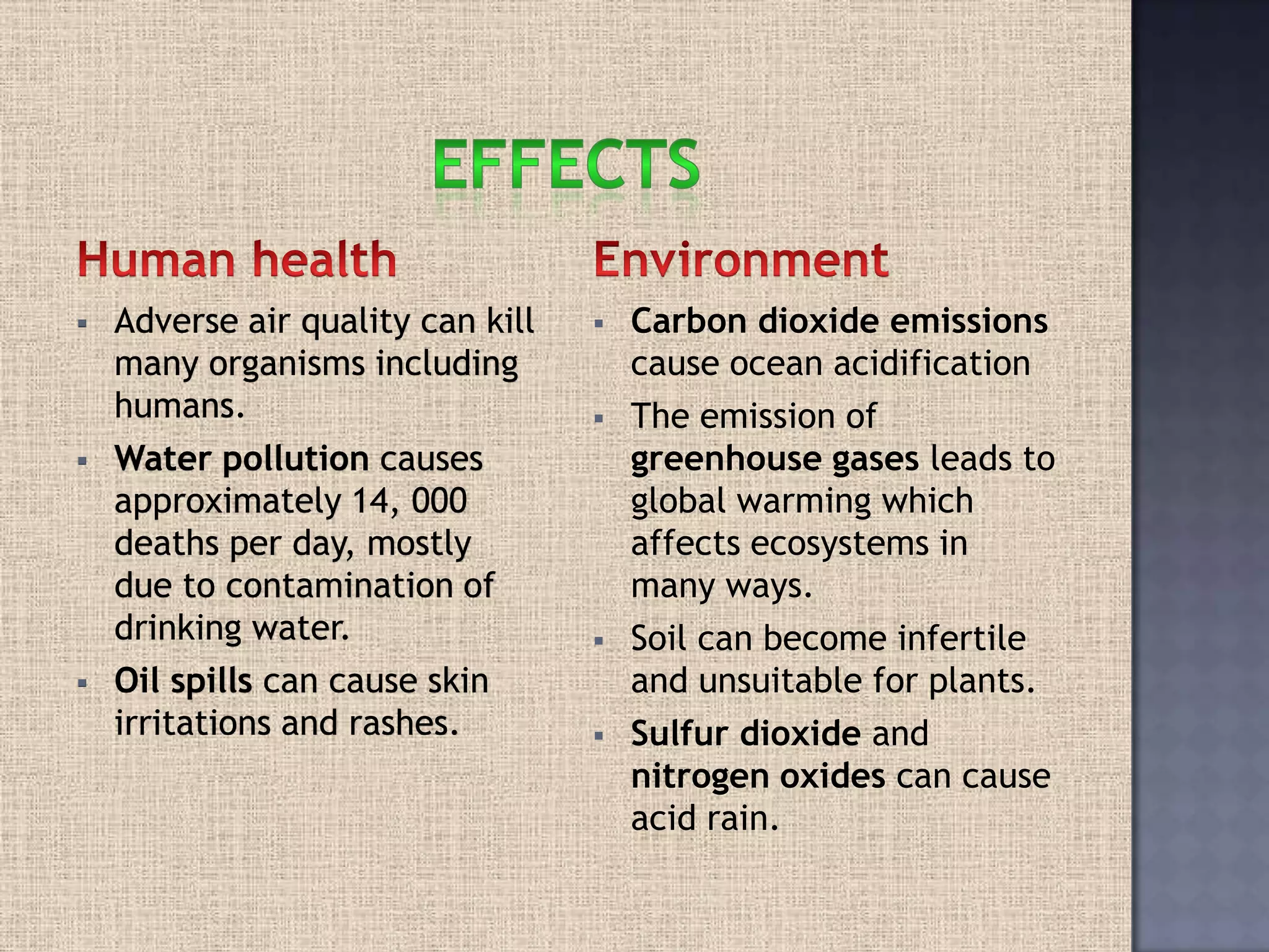 Man and his Environment | PPTX