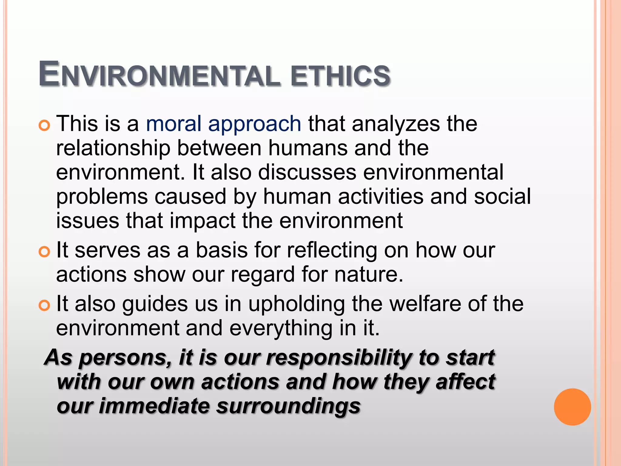 Man and his environment 2 | PPTX