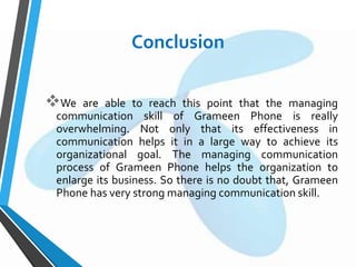 Internal & external communication systems of Grameenphone LTD. | PPTX