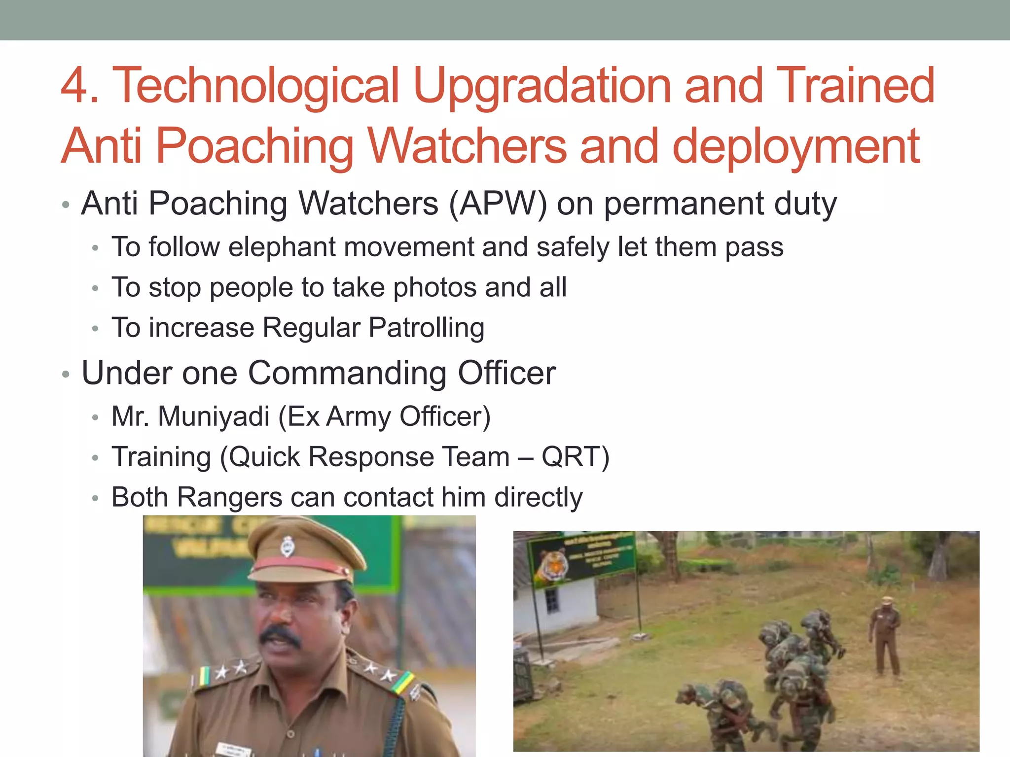 Man animal conflict management in Anamalai Tiger Reserve avichal | PPTX