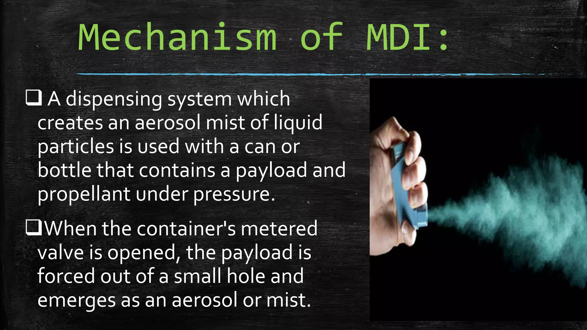 Metered Dose Inhaler | PPTX