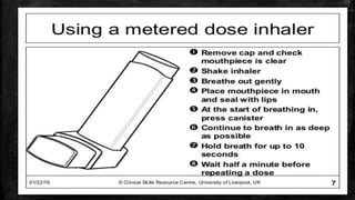 Metered Dose Inhaler | PPTX