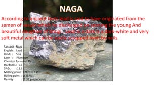 NAGA VANGA YASAD METAL | PPTX