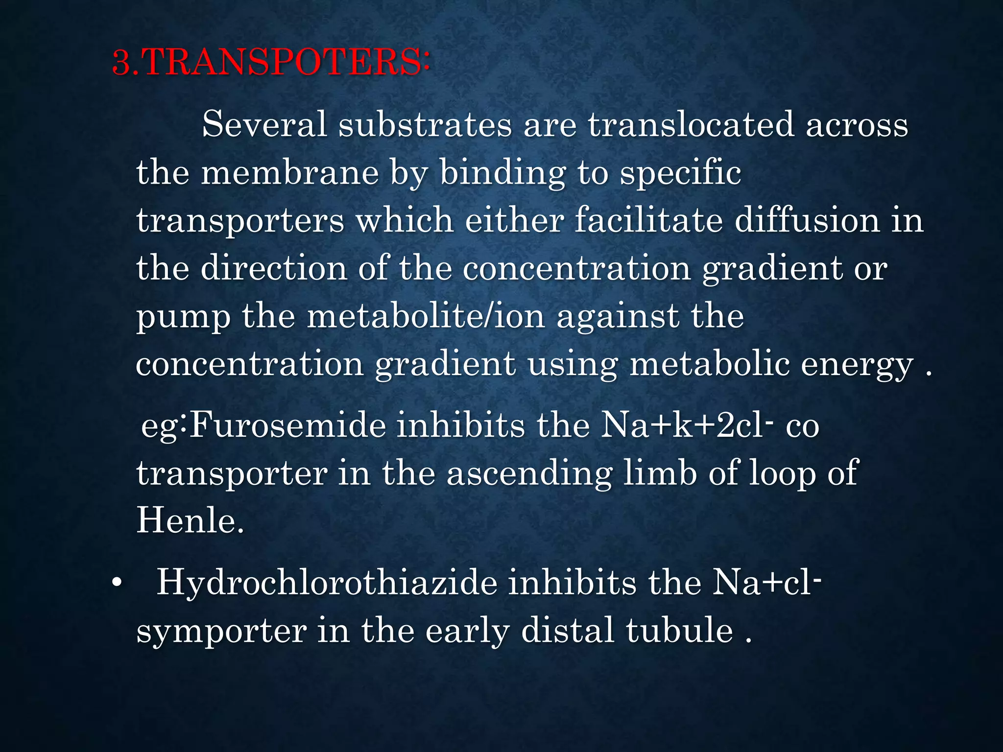 MECHANISM OF ACTION OF DRUGS | PPTX