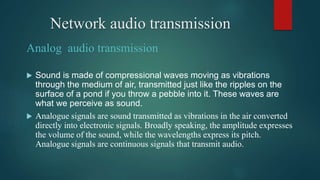 Network audio transmission | PPT