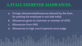 Income from salary | PPT