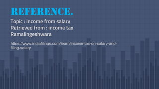 Income from salary | PPT