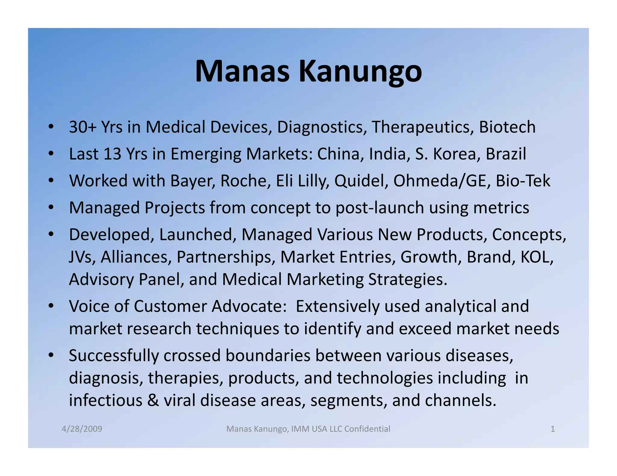Manas Background Ppt | PDF