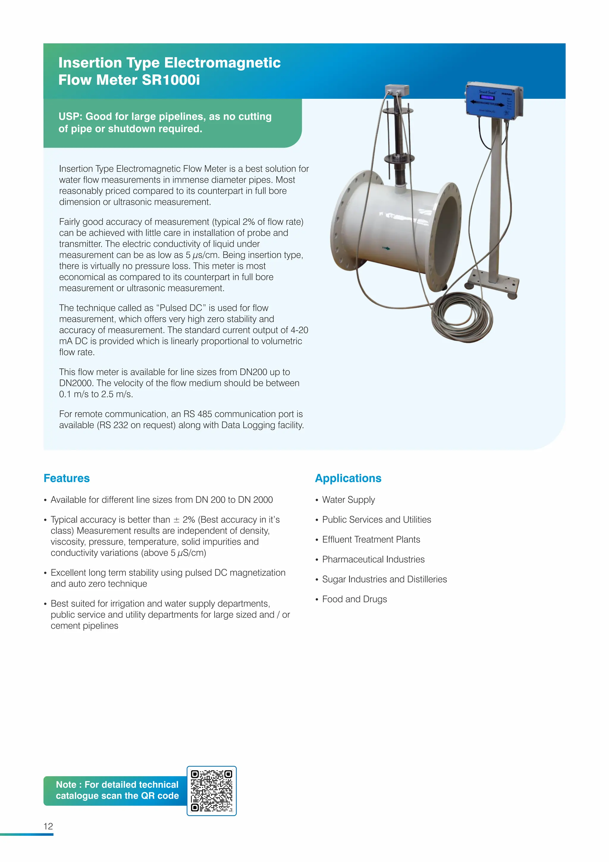 Manas Microsystems- Your flow meter partner | PDF