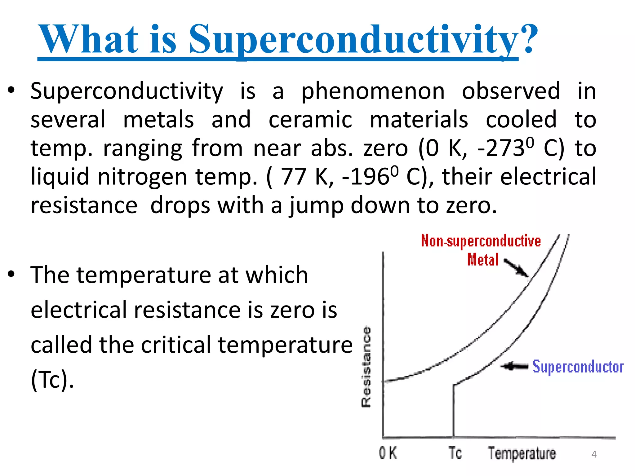 SUPERCONDUCTIVITY IN ELECTRIC POWER SECTOR | PPTX
