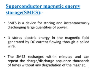 SUPERCONDUCTIVITY IN ELECTRIC POWER SECTOR | PPTX