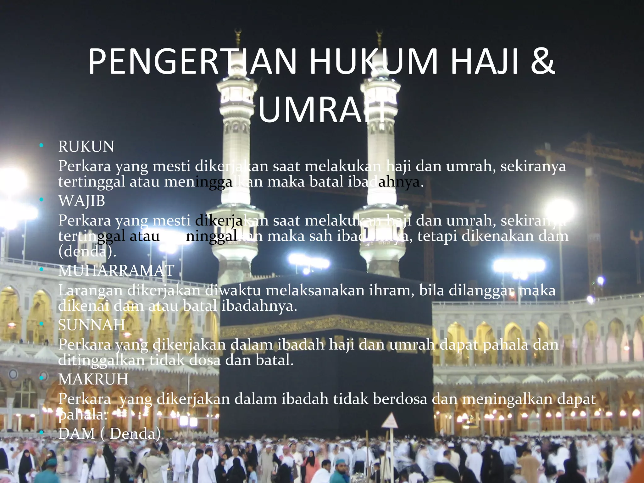 Manasik umrah | PPT