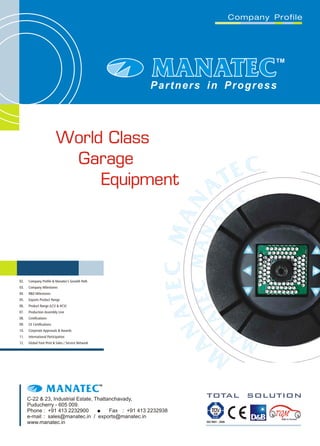 Mana Tec Electronics Private Limited, Pondicherry , Automotive Service ...