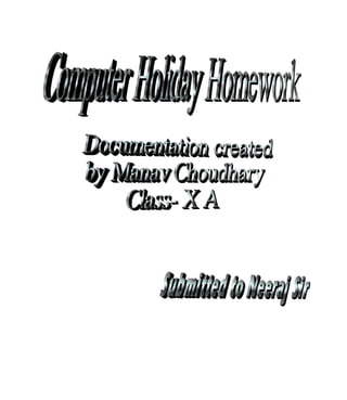 an open office documentation on internet | PDF