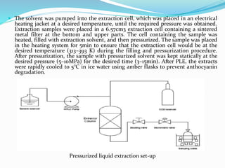 NON THERMAL EXTRACTION OF BIOACTIVE COMPOUNDS | PPTX
