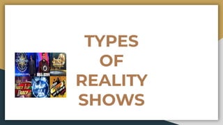 Reality Show ppt | PDF