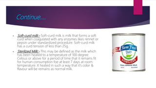 special milks | PPTX