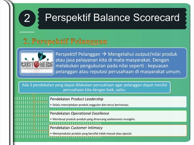 Balance Scorecard Sebagai Kerangka Pengukuran Kinerja | PPTX