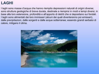 Le acque superficiali | PPT | Geology | Science