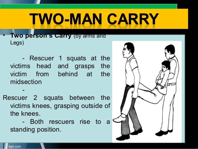 Man carries
