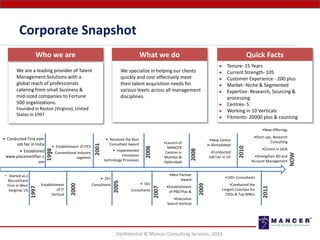 MANCER Consulting Services-CorporateIntroduction | PDF