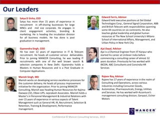 MANCER Consulting Services-CorporateIntroduction | PDF