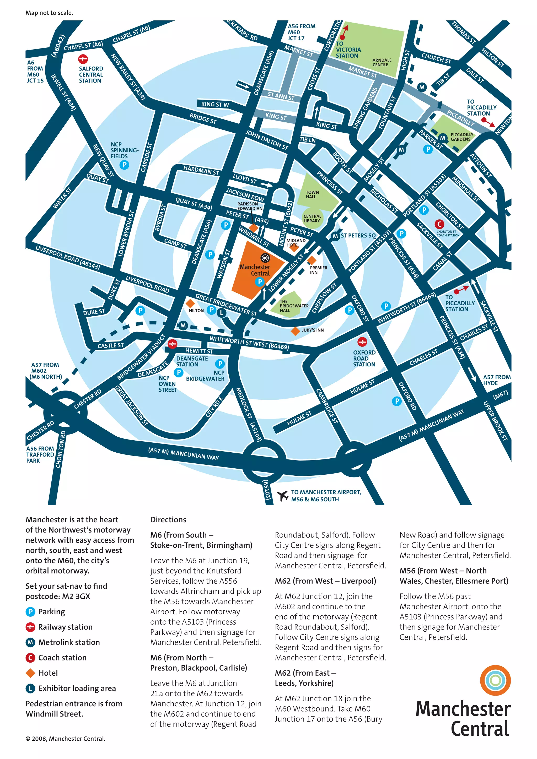 Manchester Central Map | PDF