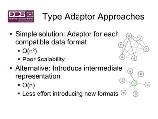 Description and Discovery of Type Adaptors for Web Services Workflow | PPT