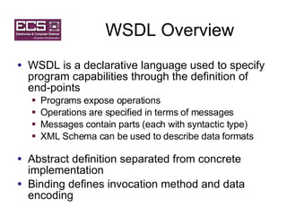 Description and Discovery of Type Adaptors for Web Services Workflow | PPT