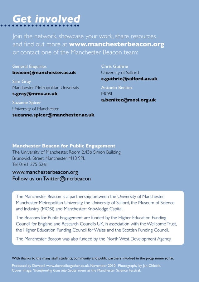 Manchester beacon booklet | PDF